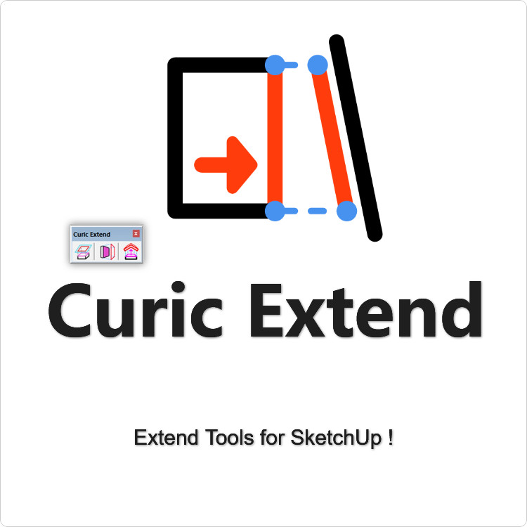 Curic Extend | SketchUp Extension | Shopee Malaysia