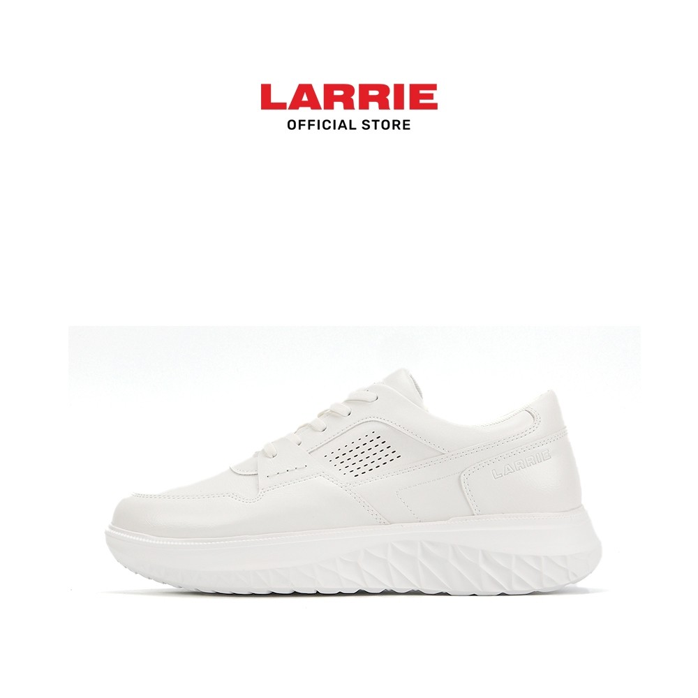 LARRIE Kasut Lelaki Putih Retro Kasual Sneaks 582502-TB1SV-0P-WHITE ...