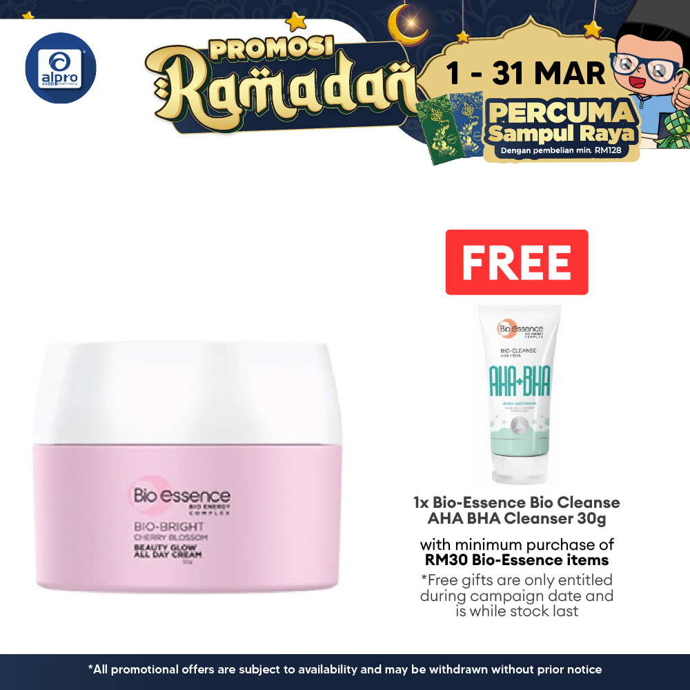 Bio Essence Bio-Bright Beauty Glow All Day Cream 50ml | Shopee Malaysia