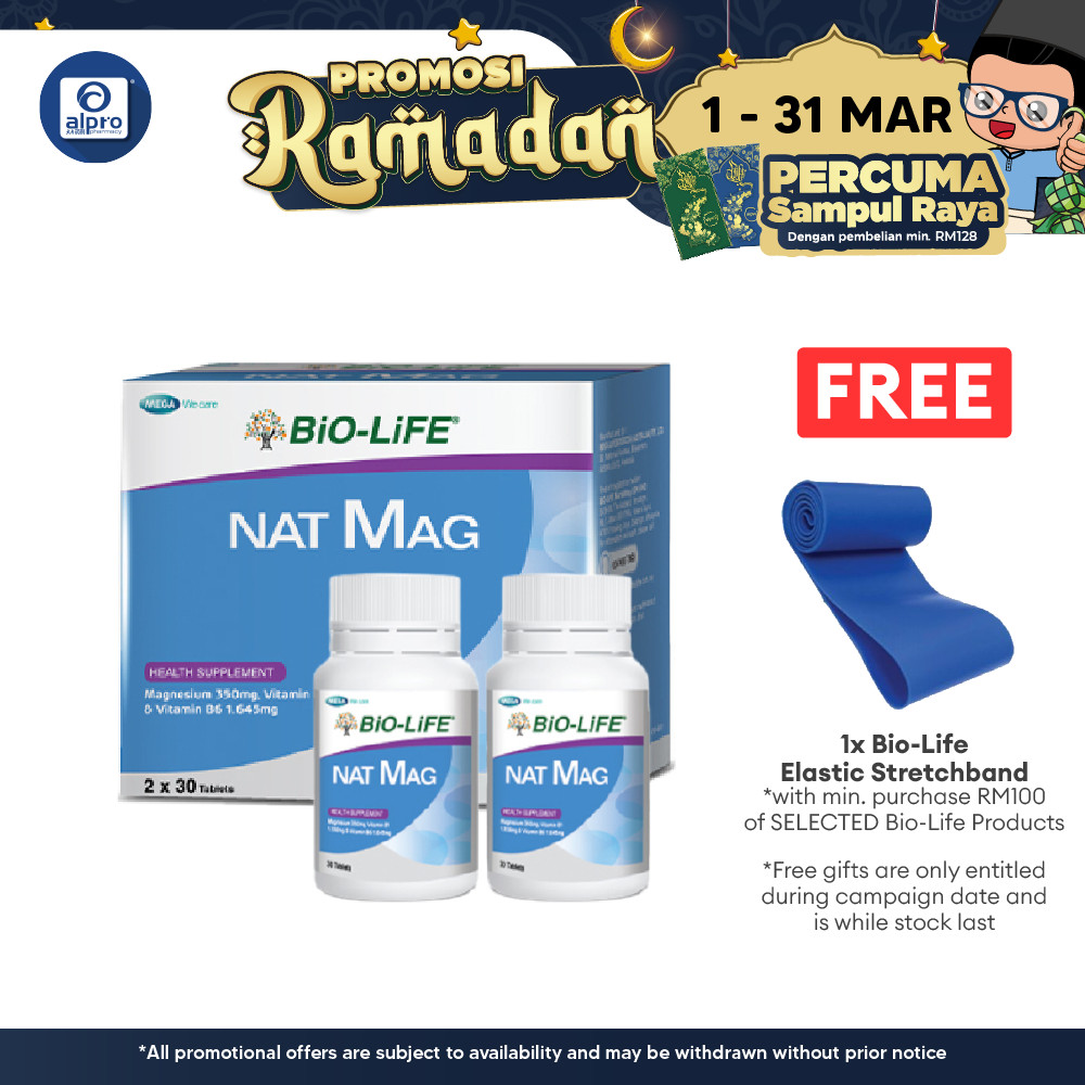 Bio-Life Nat Mag 2x30s | Maintain Muscle Function & Relieve General ...