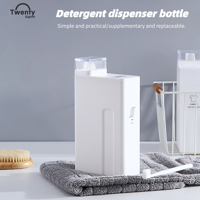 Laundry Detergent Bottle Liquid Soap Container Fabric Softener ...