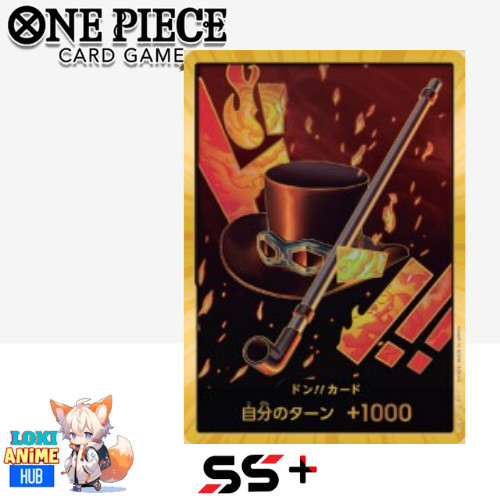 (JP) Sabo gold Don prb 01 AA alt art gred ss+ one piece card game TCG ...
