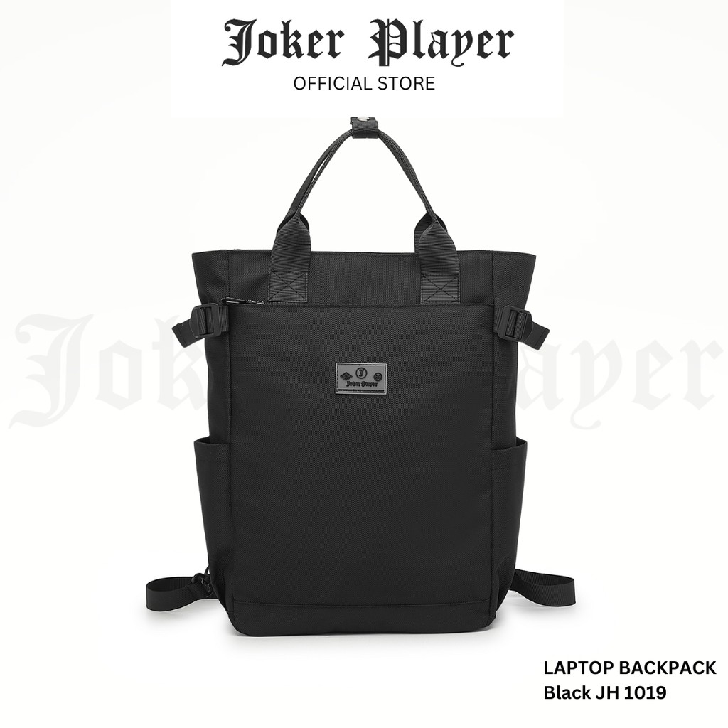 Joker Player Men Laptop Backpack - Black JH 1019 | Shopee Malaysia