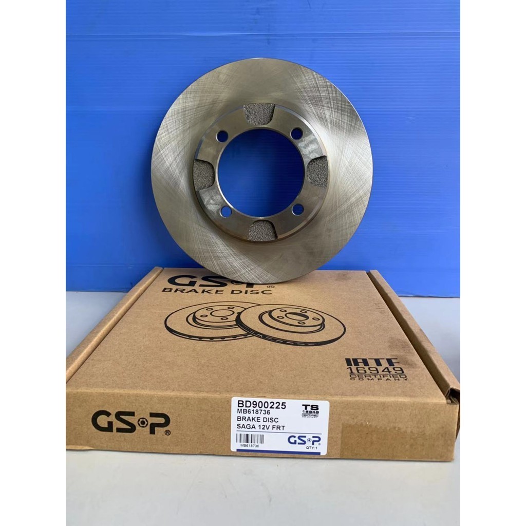 GSP PROTON SAGA 12V FRONT BRAKE DISC ROTOR (1SET) SPM | Shopee Malaysia