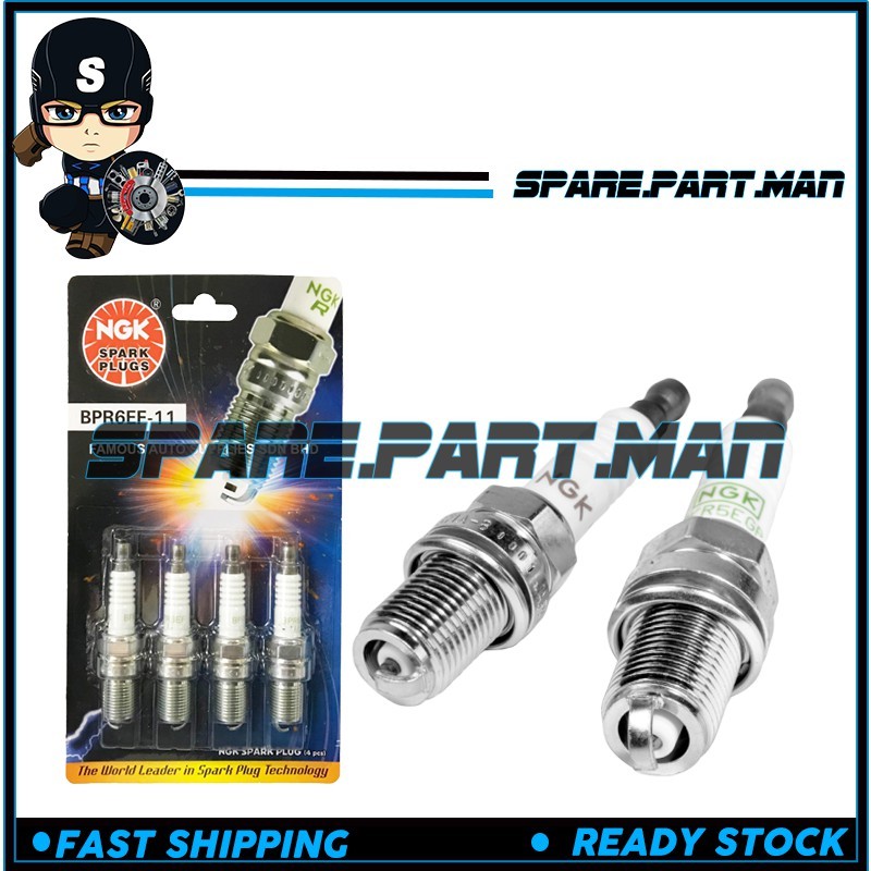 NGK BPR6EF-11 NGK Spark Plug Proton BLM FLX Gen2 Exora Persona Preve ...