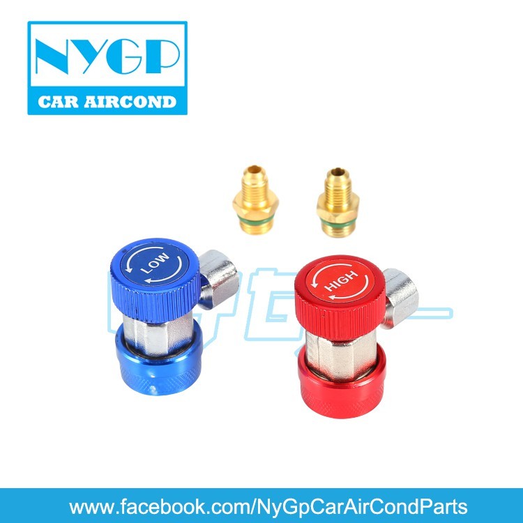 Quick Couple R134a Adapter manifold gas connectors r134a Adjustable ...