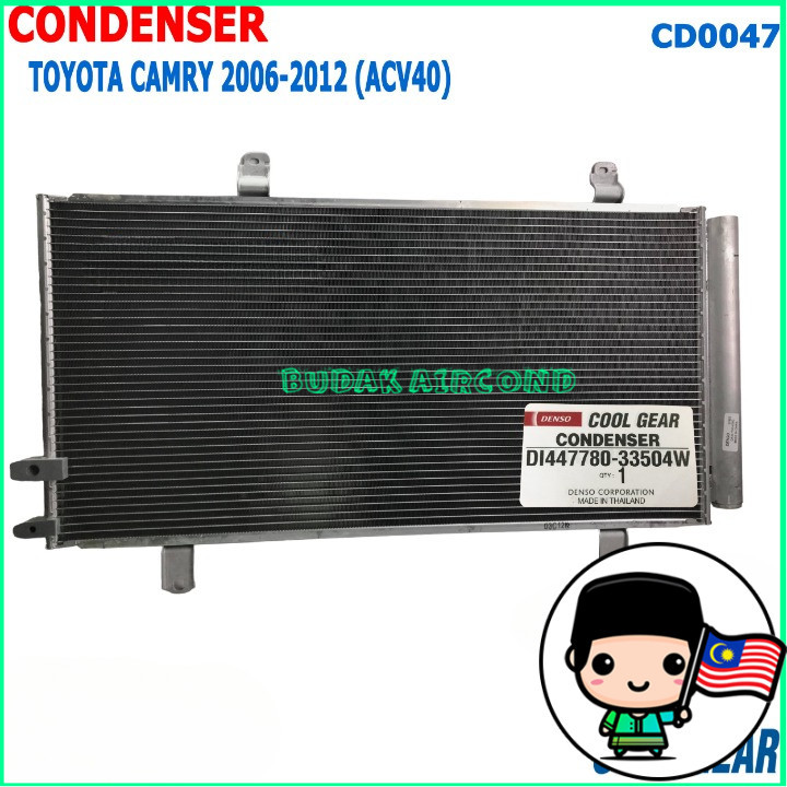 DENSO COOL GEAR CG TOYOTA CAMRY YEAR 2006 ACV40 ACV41 AIRCOND CONDENSER ...