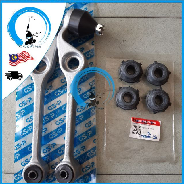 GSP GSP PERODUA KENARI / KELISA LOWER ARM FRONT LH / RH FREE 4PCS BUSH ...