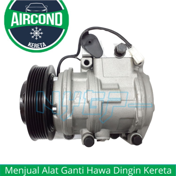 PROTON WAJA PATCO MODIFY TO DENSO 17C AIRCOND COMPRESSOR ️REBUILD ️ ACK ...