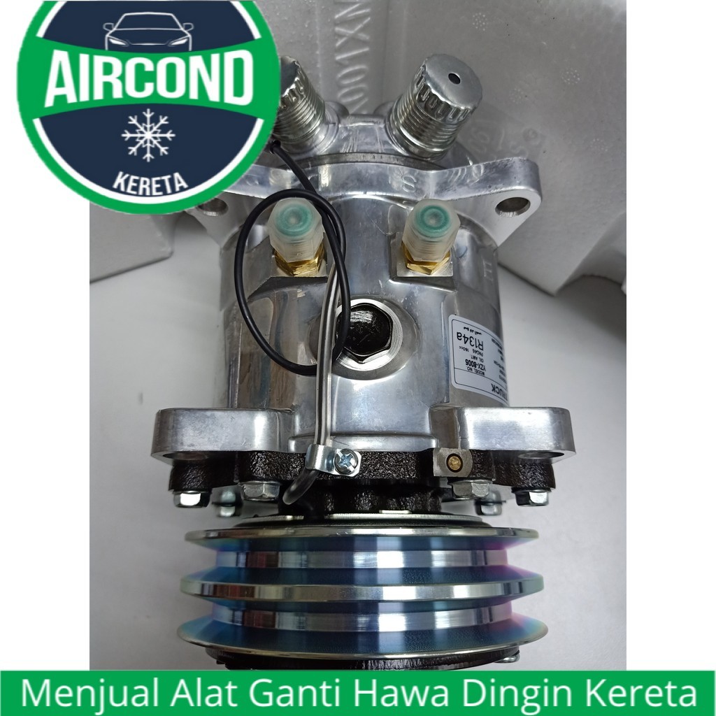 Universal 507 12V ( FLARE ) Air Cond Compressor (NEW) ACK | Shopee Malaysia