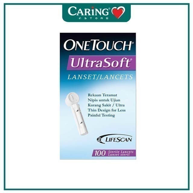 ONE TOUCH ULTRA SOFT LANCETS 100S | Shopee Malaysia