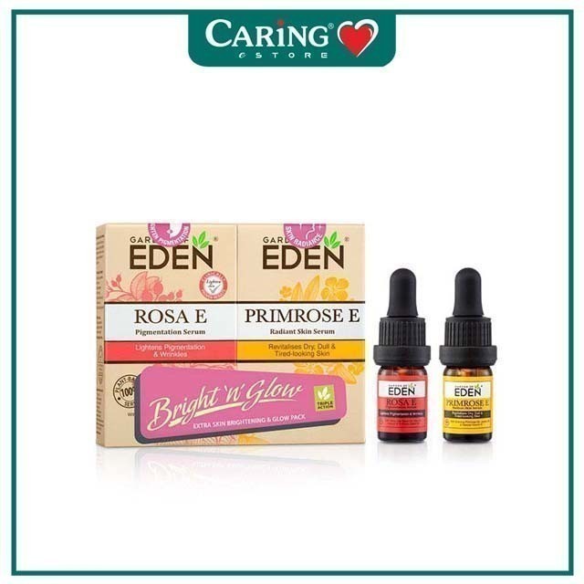 GARDEN OF EDEN BRIGHT & GLOW SKIN REVIVE PACK | Shopee Malaysia