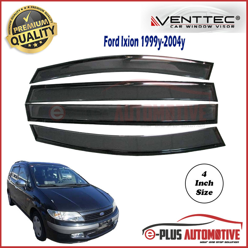Venttec Premium Acrylic 3mm Door Visor (Made in Malaysia) 4' Compatible ...