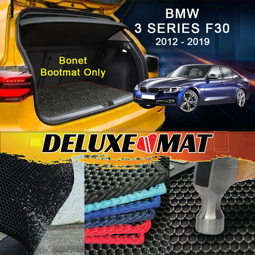 BMW 3 SERIES F30 2012 2013 2014 2015 2016 2017 2018 2019 Deluxe Boot ...