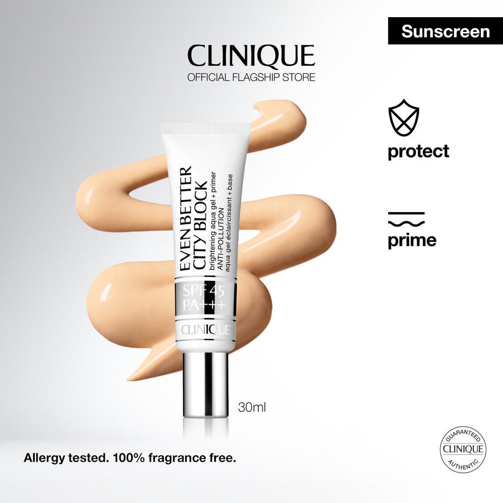 Clinique Even Better City Block Brightening Aqua Gel+Anti-Pollution ...