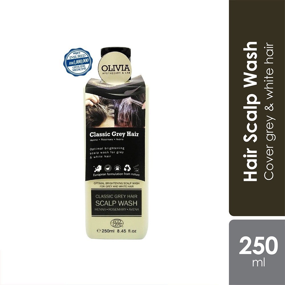 Alpro Pharmacy Exclusive - Olivia Classic Grey Hair Scalp Wash Shampoo ...