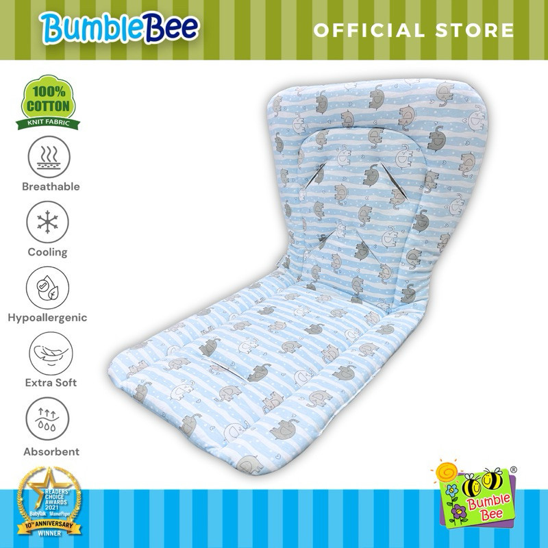 Bumble Bee Stroller Pad (Premium Cotton Jersey Knit) | Shopee Malaysia