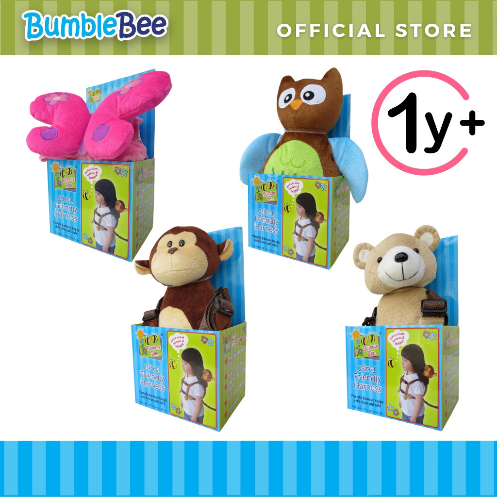Bumble Bee 2-In-1 Kids Safety Harness/Leash | Shopee Malaysia