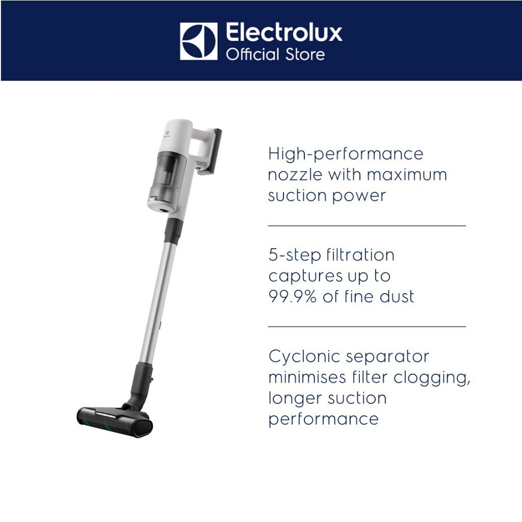 Electrolux Cordless Vacuum Cleaner for Hard Floor EFP61714 | Shopee ...