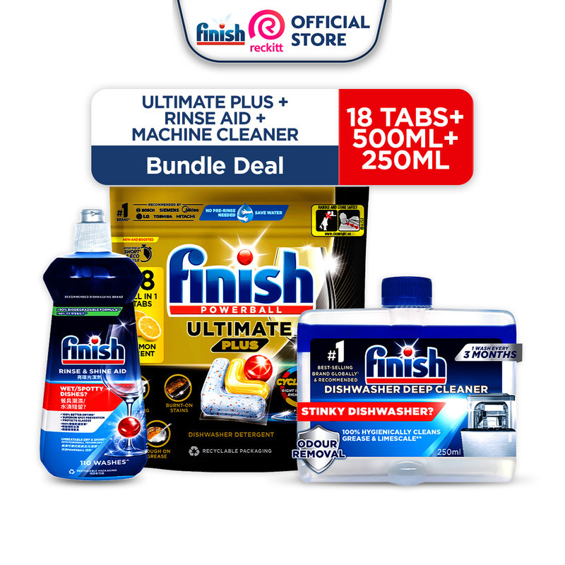 Finish Ultimate Plus Cleaning Bundle | Shopee Malaysia