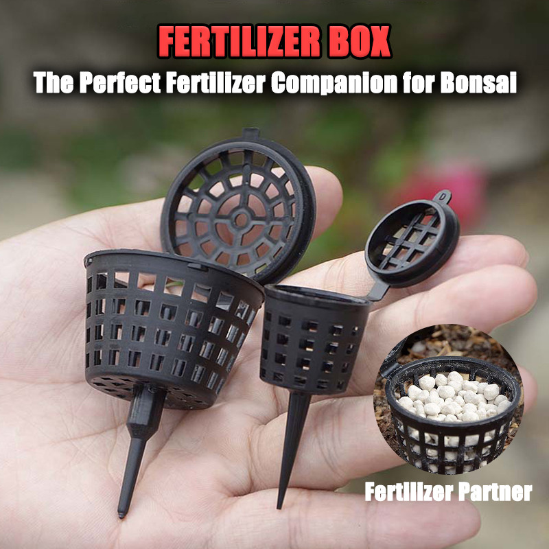 Fertilizer Box Jade Fertilizer Basket with Lid Bonsai Fertilizer ...