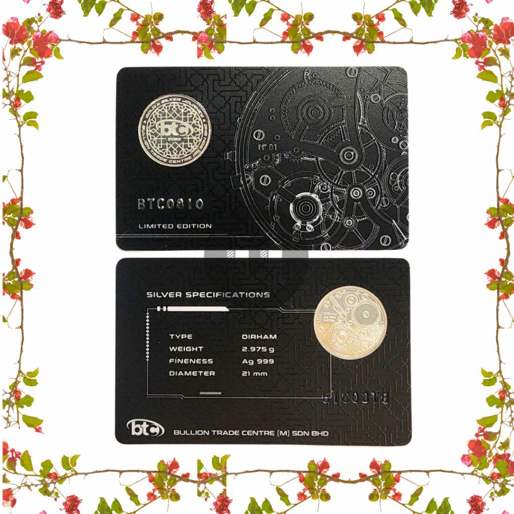 1 Dirham Silver Coin 999 – Bullion Trade Centre (BTC)(Timeless ...