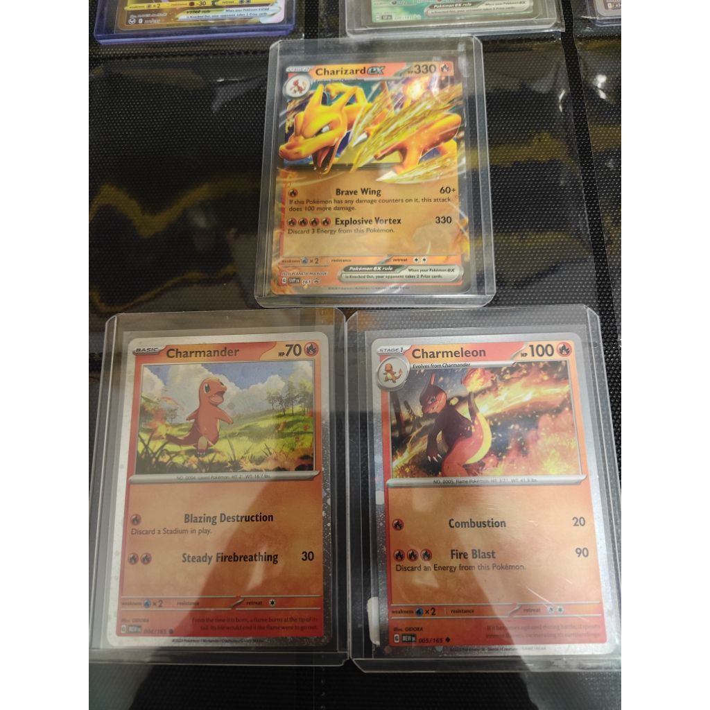 Pokemon one set Charizard ex 161 Sv: Scarlet & Violet Promo Cards Holo ...