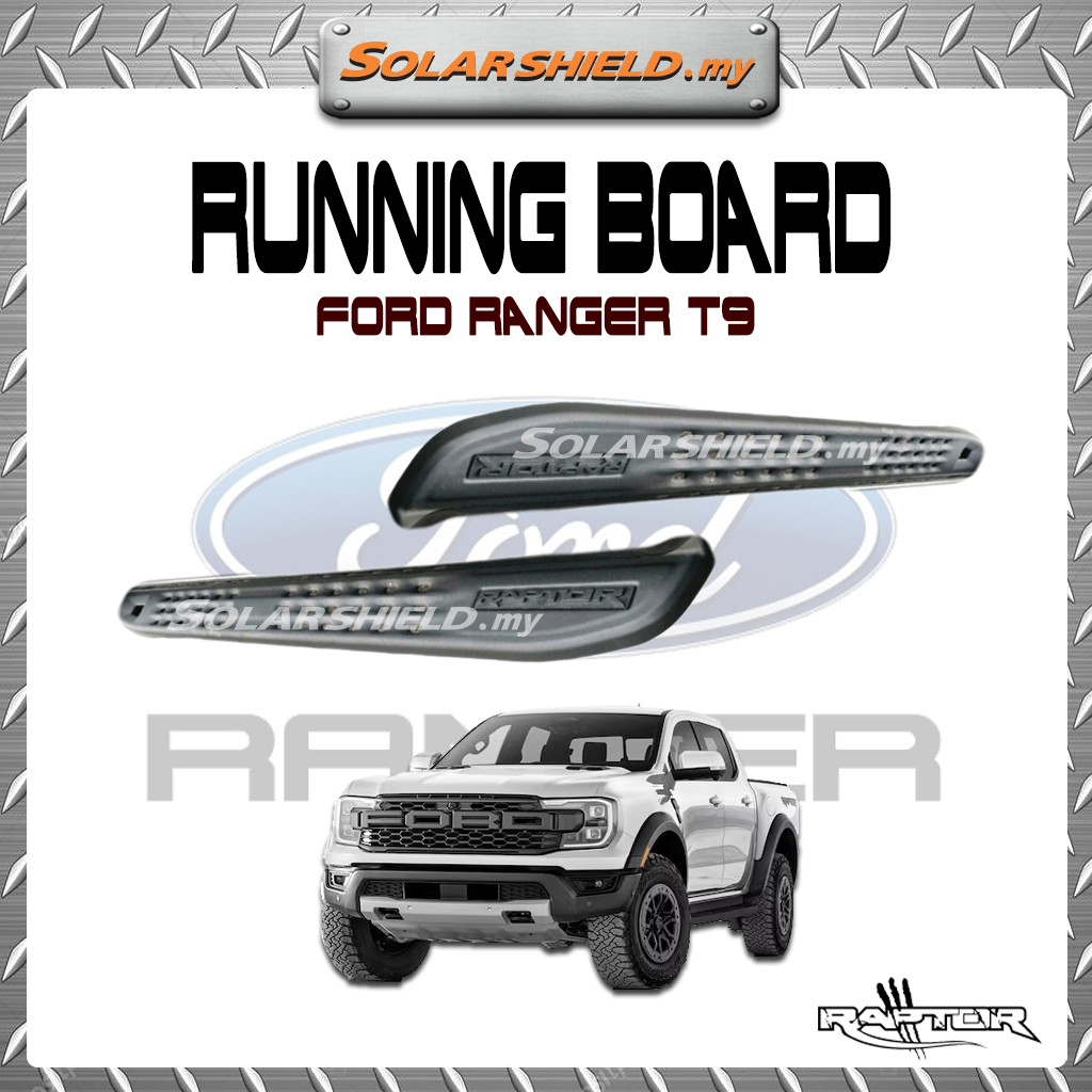 Ford Ranger T9,Wildtrack,Raptor Side Step/Running Board (Metal ...