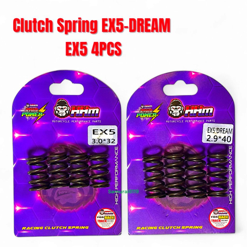 EX5 Dream/EX5 Clutch Spring (4pcs) | Shopee Malaysia