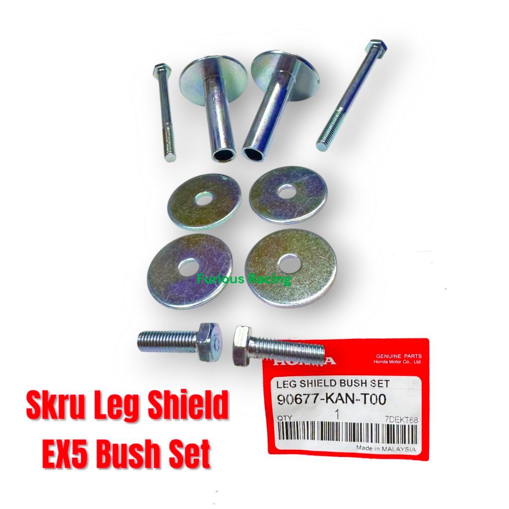 HONDA EX5 HIGH POWER EX5 HP HI POWER EX5 DREAM LEGSHIELD SCREW LEG ...