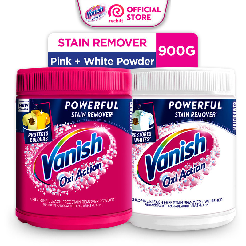 [East Malaysia] Vanish Stain Remover Pink Oxi Action + Vanish Stain ...