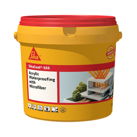 5KG SIKA SikaCoat 555 Super RC Flat Roof UV Waterproofing Membrane ...
