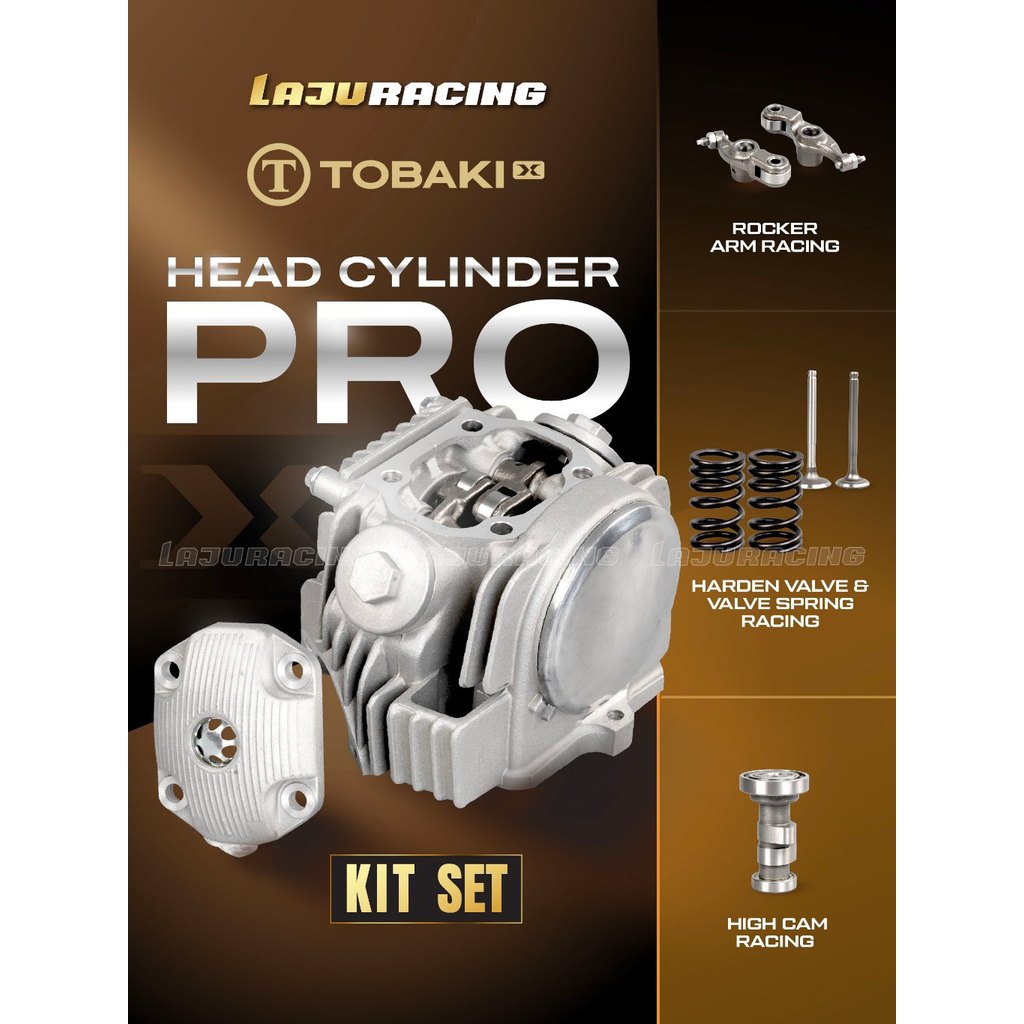 TOBAKI-X HEAD PRO + Sonic Racing Block 53mm | EX5 DREAM | WAVE100 100R ...