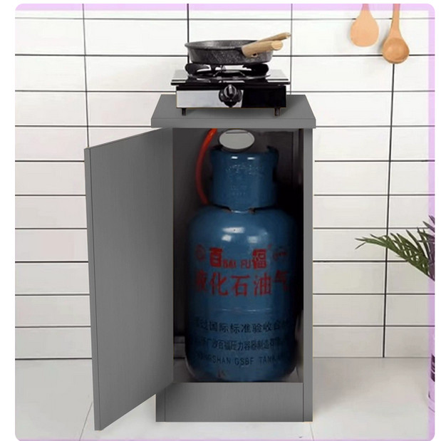 Home Kitchen Gas Small Cabinet Storage Cabinet Simple Stove Shelf ...