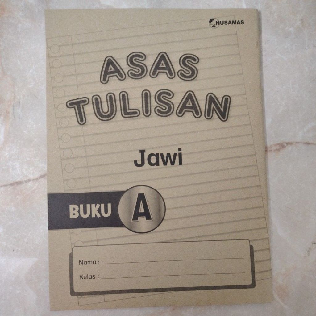 ASAS TULISAN JAWI BUKU A&B 2026 | Shopee Malaysia