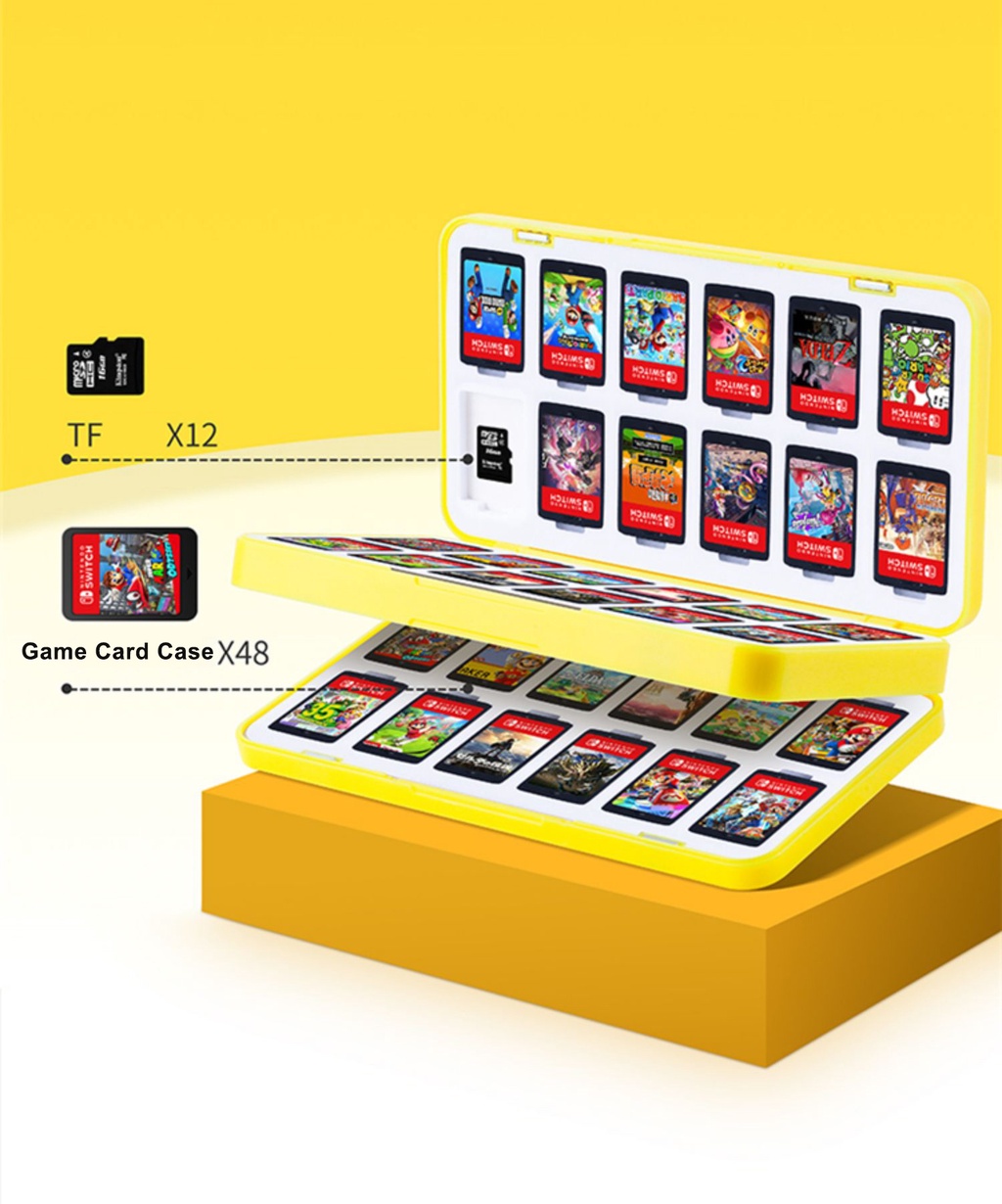 Nintendo Switch Game Card Case,Portable Switch Game Memory Card Storage ...