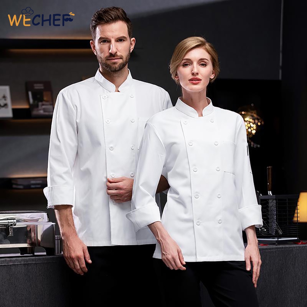 🔥🇲🇾MALAYSIA READY STOCK🔥 Chef Uniform Baju Chef Hotel Chef Thin ...
