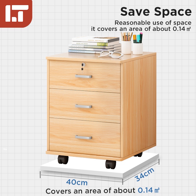 Office Cabinet Drawer File Cabinet with Lock Office Furniture Storage ...