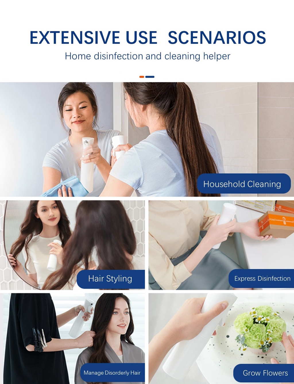【MY STOCK】Flairosol High-Pressure Spray Bottle Sanitizer Sprayer with ...