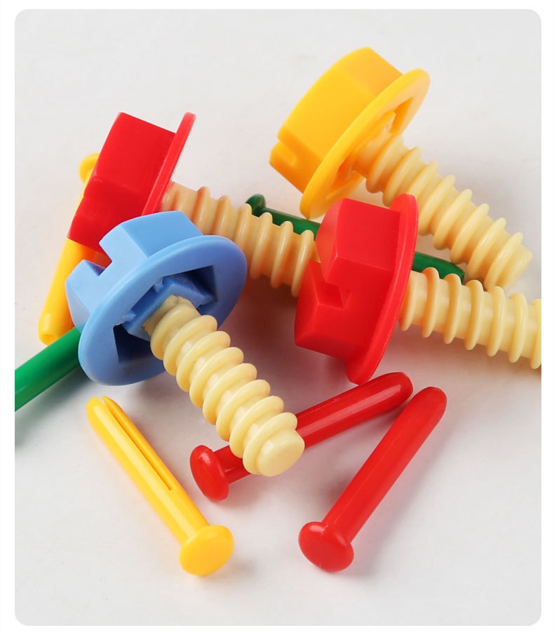 Montessori Screwdriver Board Set with Wooden Hammer Toy - Wooden ...