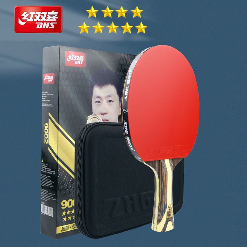Genuine DHS 9002/9006 Professional Table Tennis Racket With Hurricane 8 ...