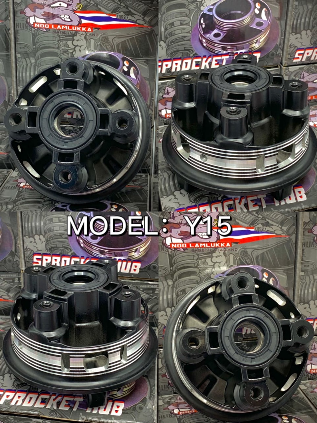 Racing sprocket Hub CNC hub (NOO LAMLUKKA) yamaha lc135 y15ZR y125 y15 ...