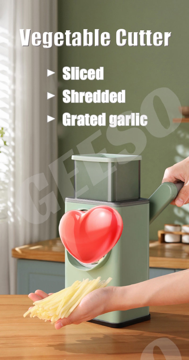 GEESO Multi-Function Vegetable Cutter & Slicer Kitchen Grater Slicer ...
