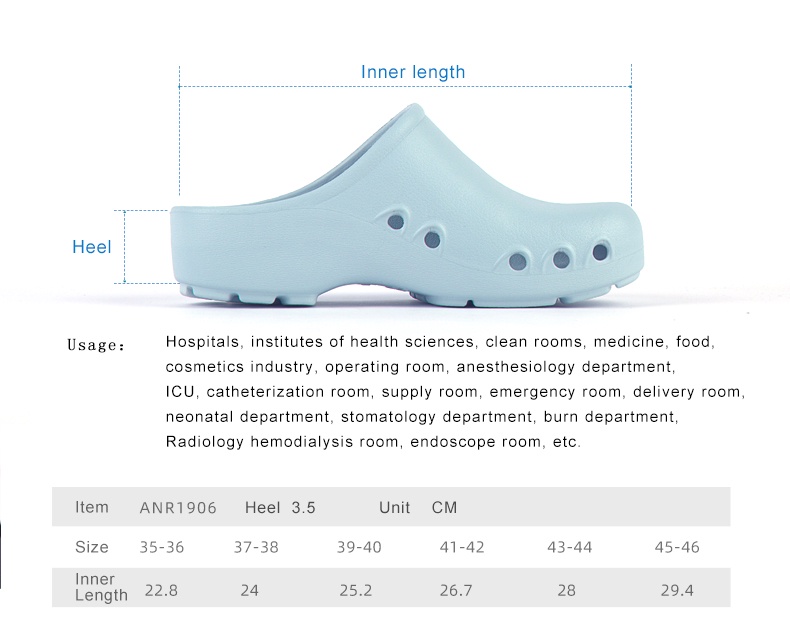 ANNO Soft Medical Doctor Nurse Surgical Shoes Arch for Long Standing ...
