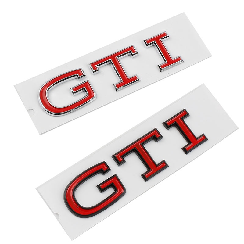 【Volkswagen】New Volkswagen Golf GTI GTE Letter Sticker emblem ...