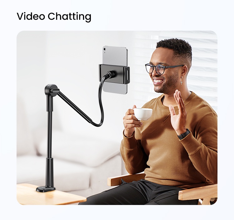 UGREEN Gooseneck Tablet Stand for Bed Universal 360° Flexible ...