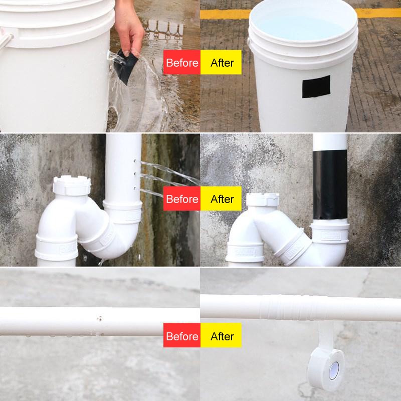 🔥【Ready stock】🔥 Patch PVC Pipe Super Strong Waterproof Tape Stop Leaks ...