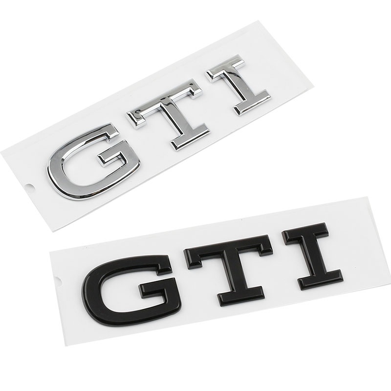 【Volkswagen】New Volkswagen Golf GTI GTE Letter Sticker emblem ...