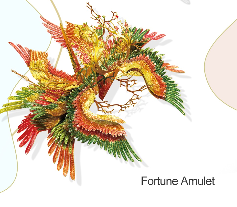 Piececool Wish Cranes-Love Amulet 3D Metal Model Kits | Shopee Malaysia