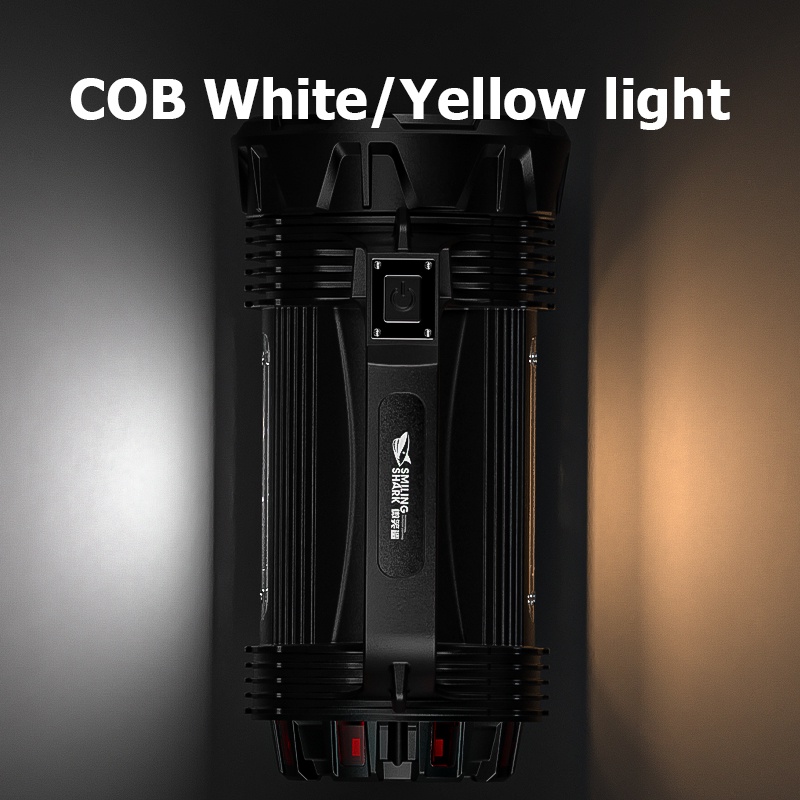 SmilingShark 887 Explosion-Proof Flashlight Searchlight 5000m ...